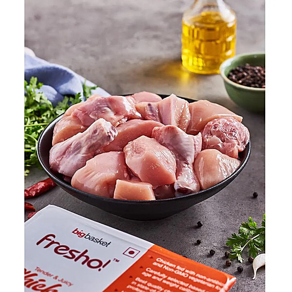 Buy fresho! Chicken Curry Cut Without Skin Online at Best Price of Rs 269 - bigbasket