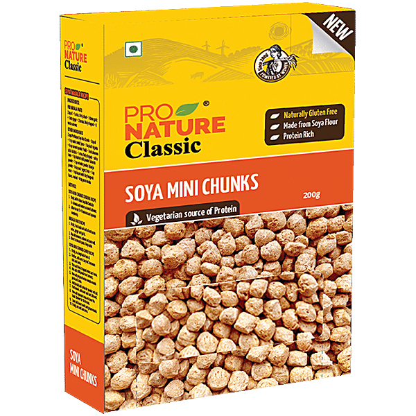Buy Pro Nature Classic Soya Mini Chunks/Soya Badi - Protein Rich Online ...