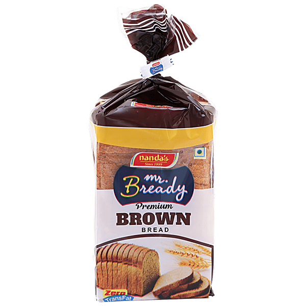 Buy Nanda's Mr. Bready Premium Brown Bread Online at Best Price of Rs 55 - bigbasket