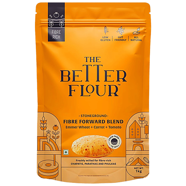 Buy The Better Flour Fibre Forward Blend Flour - Emmer Wheat, Carrot ...