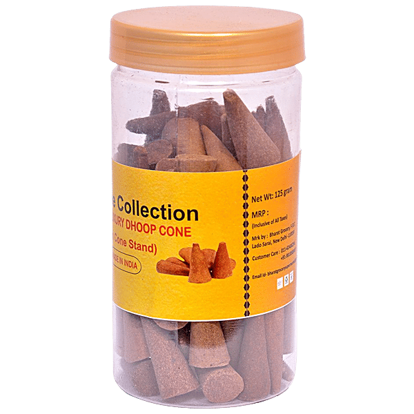 Buy Kesari Puja Samvad Devotee Collection Chandan Luxury Dhoop Cone ...