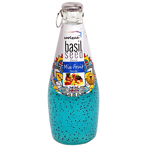 Buy Coolzaa Mix Fruit Basil Seed Drink Online at Best Price of Rs 100 ...