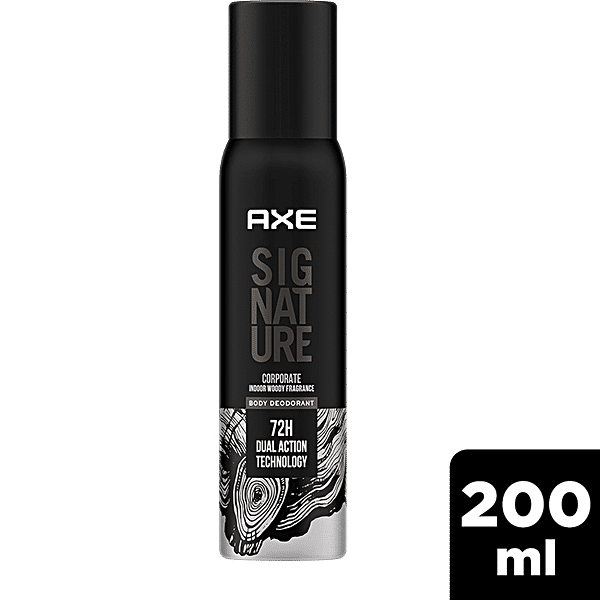 Buy Axe Signature Corporate Body Deodorant - Long Lasting, No Gas, For ...