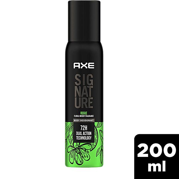 Buy Axe Signature Rogue Body Deodorant - Long Lasting, No Gas, For Men ...