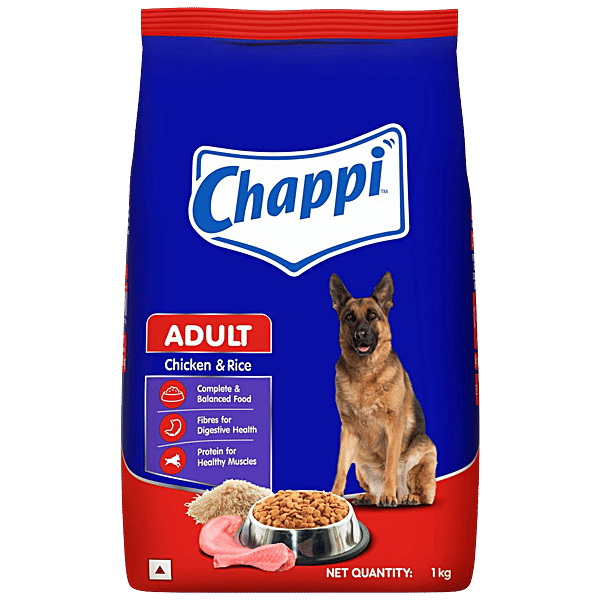 Buy Chappi Adult Dry Dog Food - Chicken & Rice Online at Best Price of ...