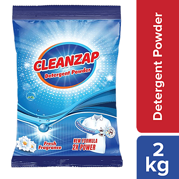 Buy Cleanzap Detergent Powder - Fresh Fragrance Online at Best Price of ...