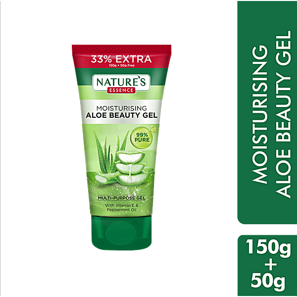 Buy Natures Essence Moisturizing Aloe Beauty Gel Online at Best Price ...