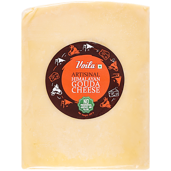 Buy VOILA Himalayan Gouda Cheese Artisanal Online at Best Price of Rs ...