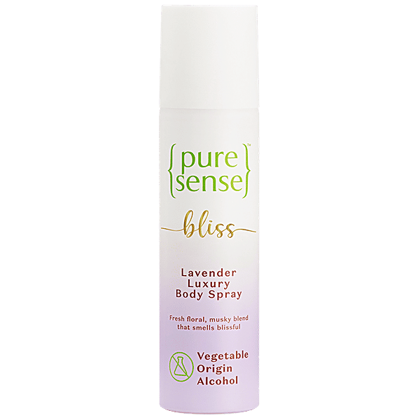 Buy PureSense Bliss Lavender Luxury Body Spray - No Gas Deodorant For ...