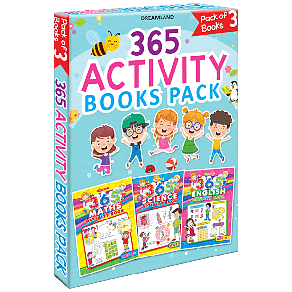 Buy Dreamland 365 Activity Books - Children Interactive, Maths, Science ...