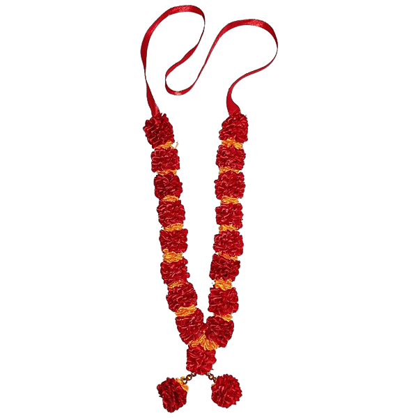 Buy CS Flower Garland/Phool Mala - 31 cm, Assorted, 001 Online at Best ...