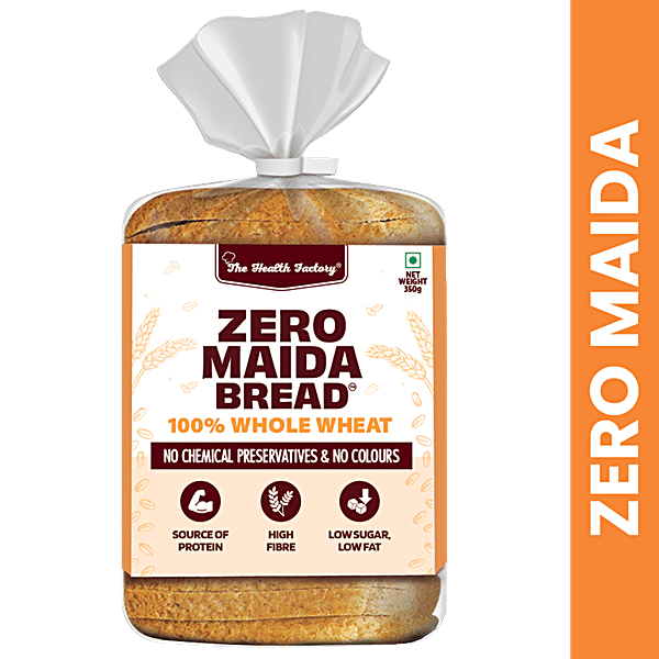 Buy The Health Factory Zero Maida Bread Online at Best Price of Rs 59 ...