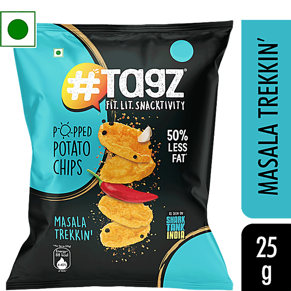 Buy tagz Masala Trekkin' Popped Potato Chips Online at Best Price of Rs 30 - bigbasket
