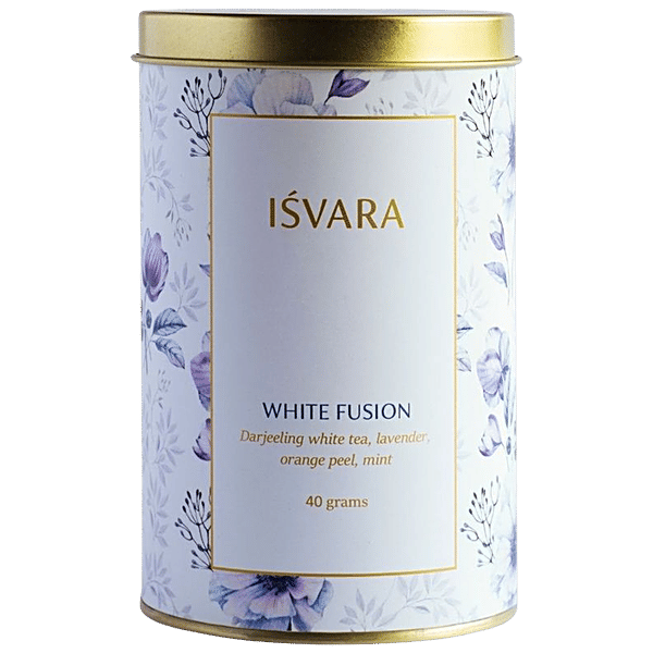 Buy Isvara White Fusion Darjeeling White Tea - With Lavender, Orange ...