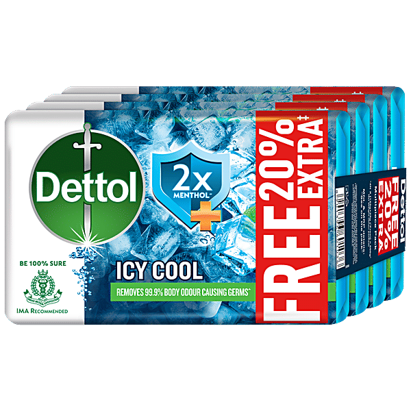 Buy Dettol Soap ICY Cool Online at Best Price of Rs 250 - bigbasket