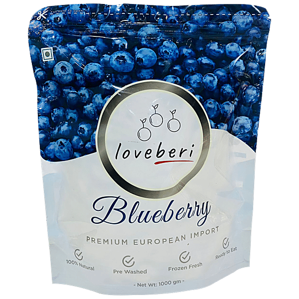Buy Loveberi Blueberry - 100% Natural, Frozen Fresh Online at Best ...