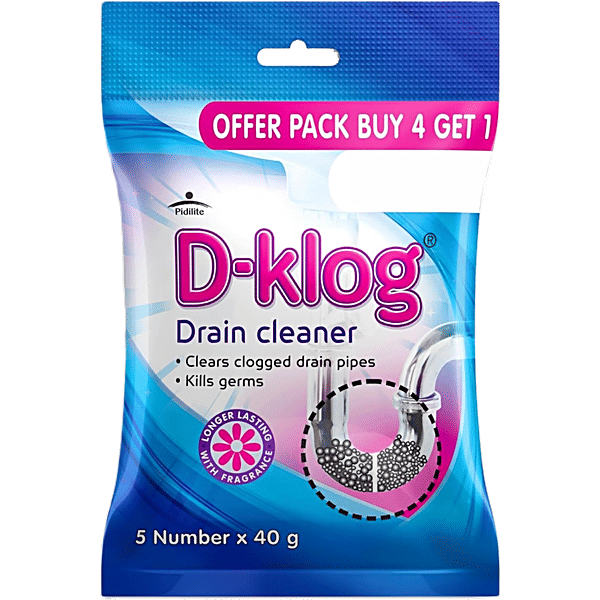 Buy D-Klog D-Klog Drain Cleaner Powder Online at Best Price of Rs 65 ...