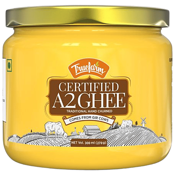 Buy Truefarm Certified A2 Ghee - From Gir Cows Online at Best Price of ...