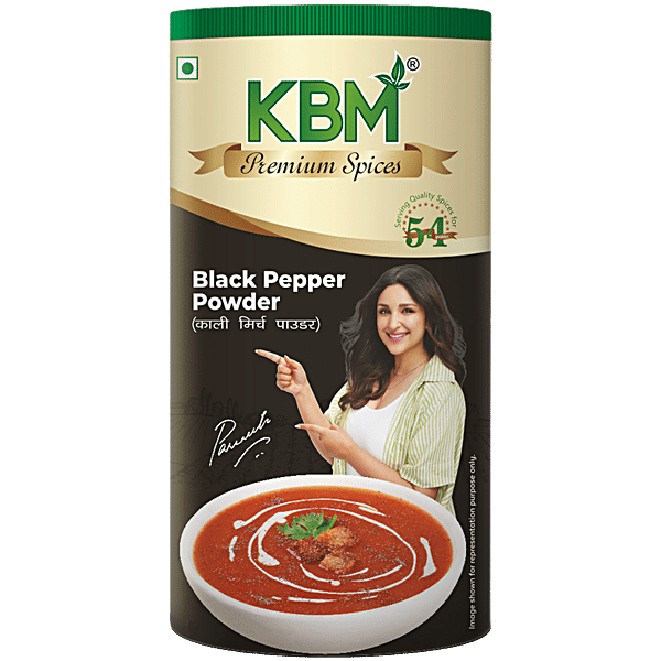 Buy KBM Premium Spices Black Pepper/Kali Mirch Powder Online at Best ...
