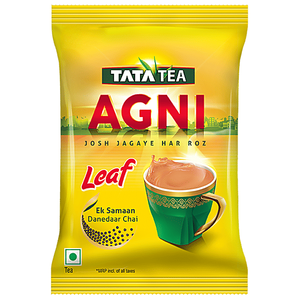Buy Tata Tea Agni Leaf Danedar Chai Online at Best Price of Rs null ...