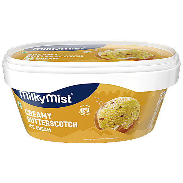 Buy Milky Mist Creamy Butterscotch Ice Cream Online at Best Price of Rs ...