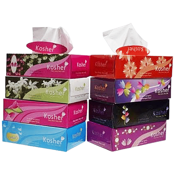 Buy Kosher Facial Tissues - 2 Ply Online at Best Price of Rs 80 - bigbasket