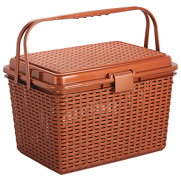 Buy Nakoda Storage & Carry Basket With Handle Multipurpose, Assorted ...