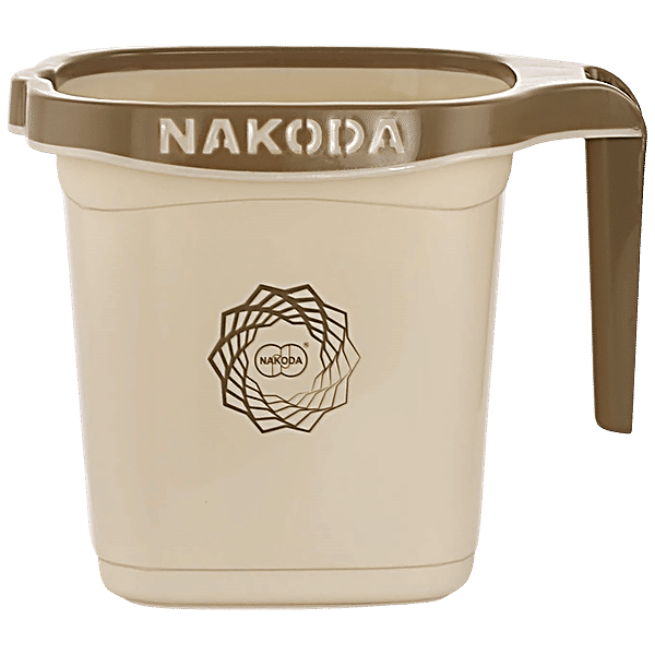 Buy Nakoda Nexon Square Designer Bathroom Mug 1000 - Cream Online at ...