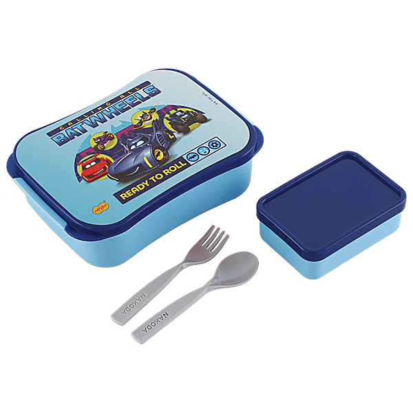 Buy Nakoda Kids Lunch Box Bat Wheels - Mocha Big Food Grade Plastic ...