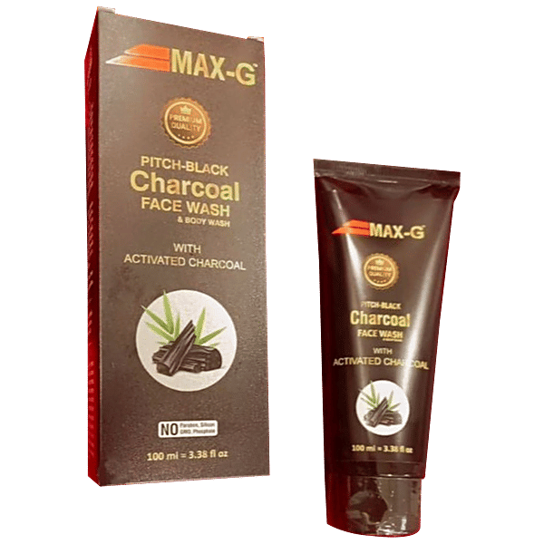 Buy MAX-G Charcoal Face & Body Wash Online at Best Price of Rs 120 ...