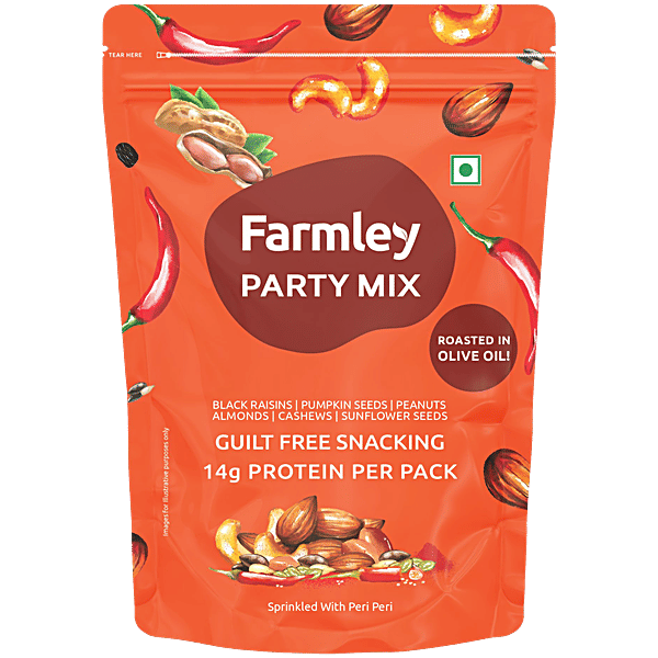 Buy Farmley Party Mix - Mixed Nuts, Healthy Snacks Contains Mixed Dry ...