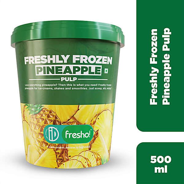 Buy iD fresho! Pineapple Fruit Pulp - Frozen Dessert Online at Best ...