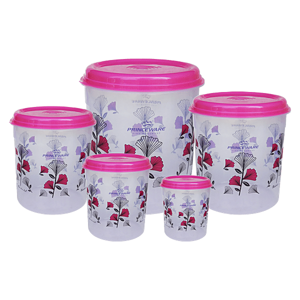 Buy Princeware Classic Storage Container Set - Pink Online at Best ...