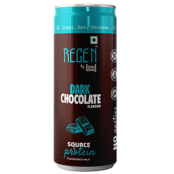 Buy REGEN by Foodstrong Dark Chocolate Flavoured Milk Online at Best ...