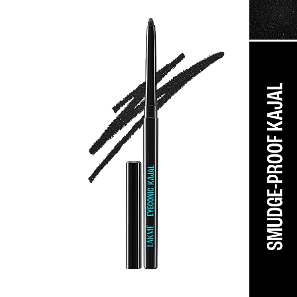 Buy Lakme Eyeconic Kajal - Water-Proof & Smudge-Proof Online at Best ...