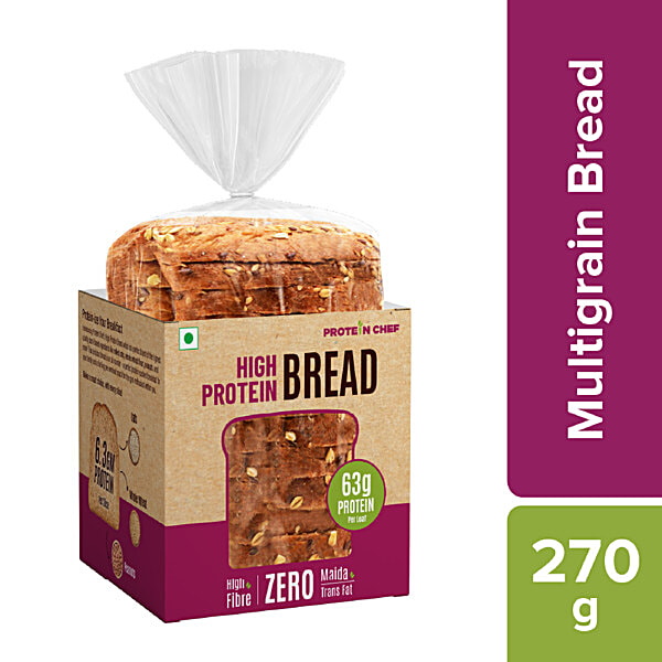 Buy Protein Chef High Protein Multigrain Bread Online at Best Price of ...