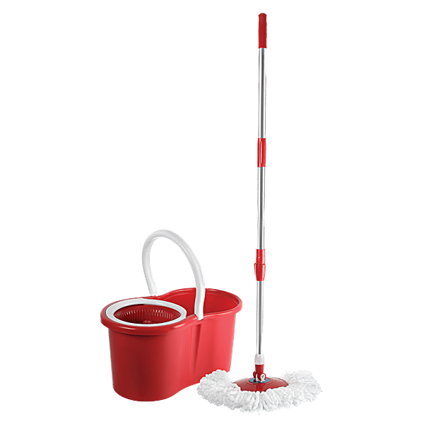 Buy Cello Kleeno Cyclone Spin Mop Bucket - With Extendable Handles ...