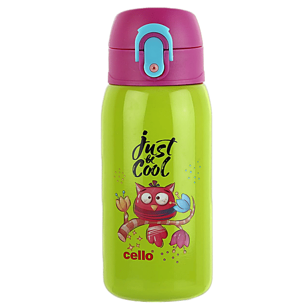 Buy Cello Junior Stainless Steel Water Flask/Bottle - Double Walled ...