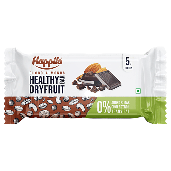 Buy Happilo Choco - Almonds Healthy Dryfruit Bar Online at Best Price ...