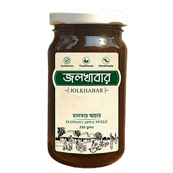 Buy JOLKHABAR Chalta Achar/ Elephant Apple Pickle Online at Best Price ...