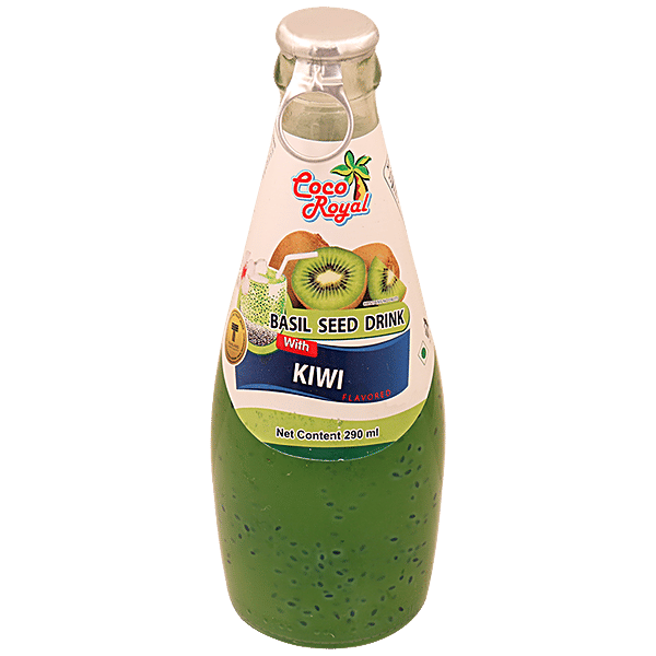 Buy COCO ROYAL Basil Seed Drink - With Kiwi Flavour Online at Best ...