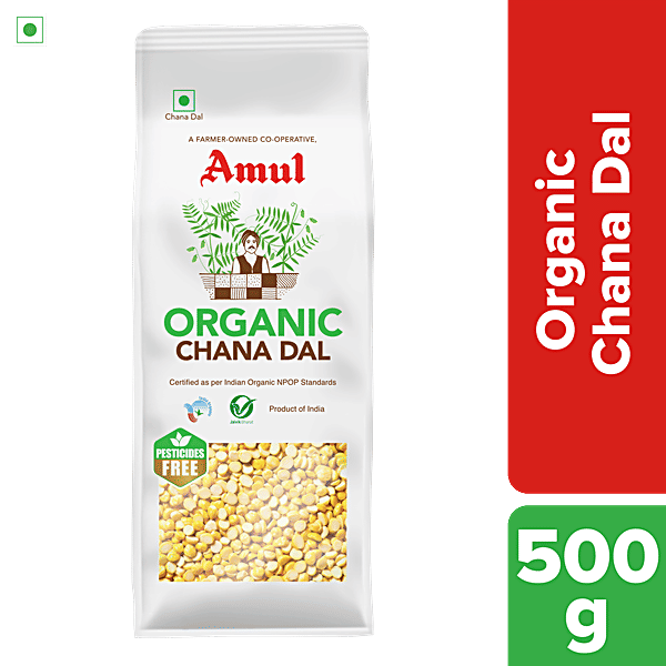 Buy Amul Organic Chana Dal Online at Best Price of Rs 75 - bigbasket