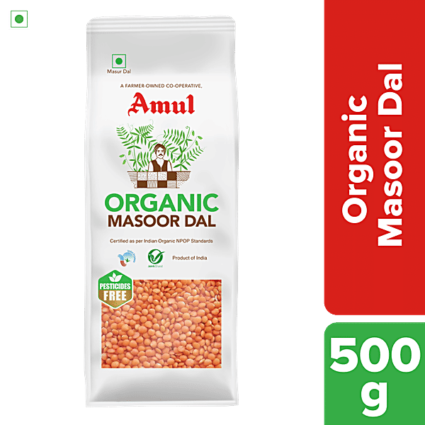 Buy Amul Organic Masoor Dal Online at Best Price of Rs 81 - bigbasket