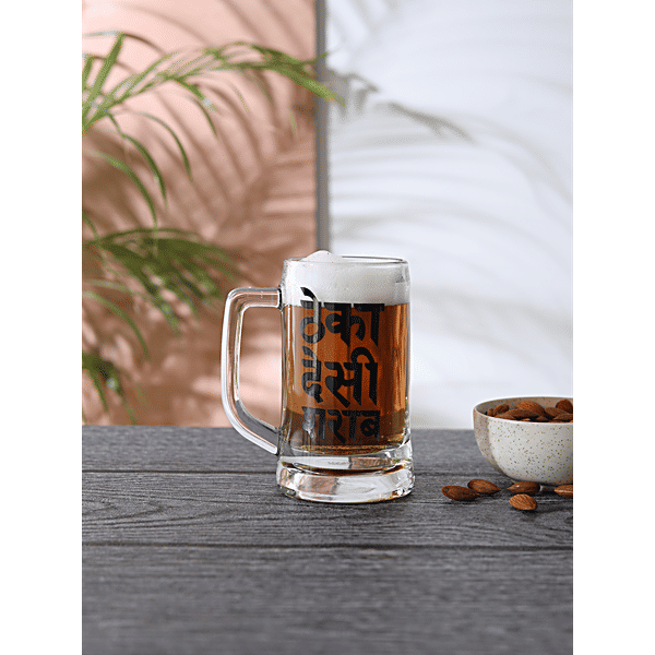 Buy Ek Do Dhai Theka Desi Sharab Beer Mug Online at Best Price of Rs ...