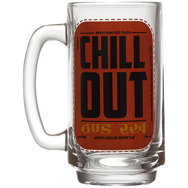 Buy Ek Do Dhai Chill Out Beer Mug Online at Best Price of Rs 479 ...
