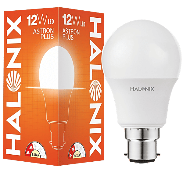 Buy Halonix Led Bulb Astron Plus 12 W B22 White Online at Best Price of ...