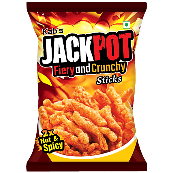 Buy Kab's Jackpot Fiery & Crunchy Sticks Online at Best Price of Rs 65 ...