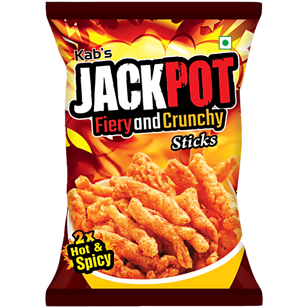 Buy Kab's Jackpot Fiery & Crunchy Sticks Online at Best Price of Rs 42. ...