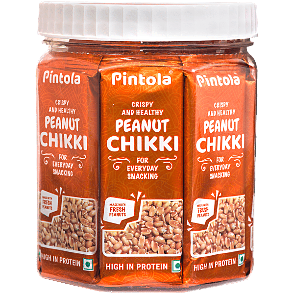 Buy Pintola Peanut Chikki Online at Best Price of Rs 288 - bigbasket