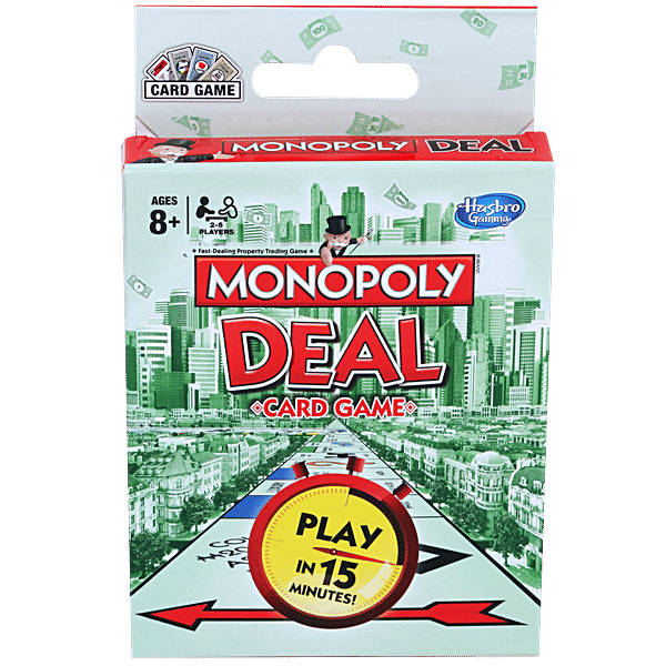 Buy Hasbro Gaming Monopoly Deal Card Game English New, Toys For ...